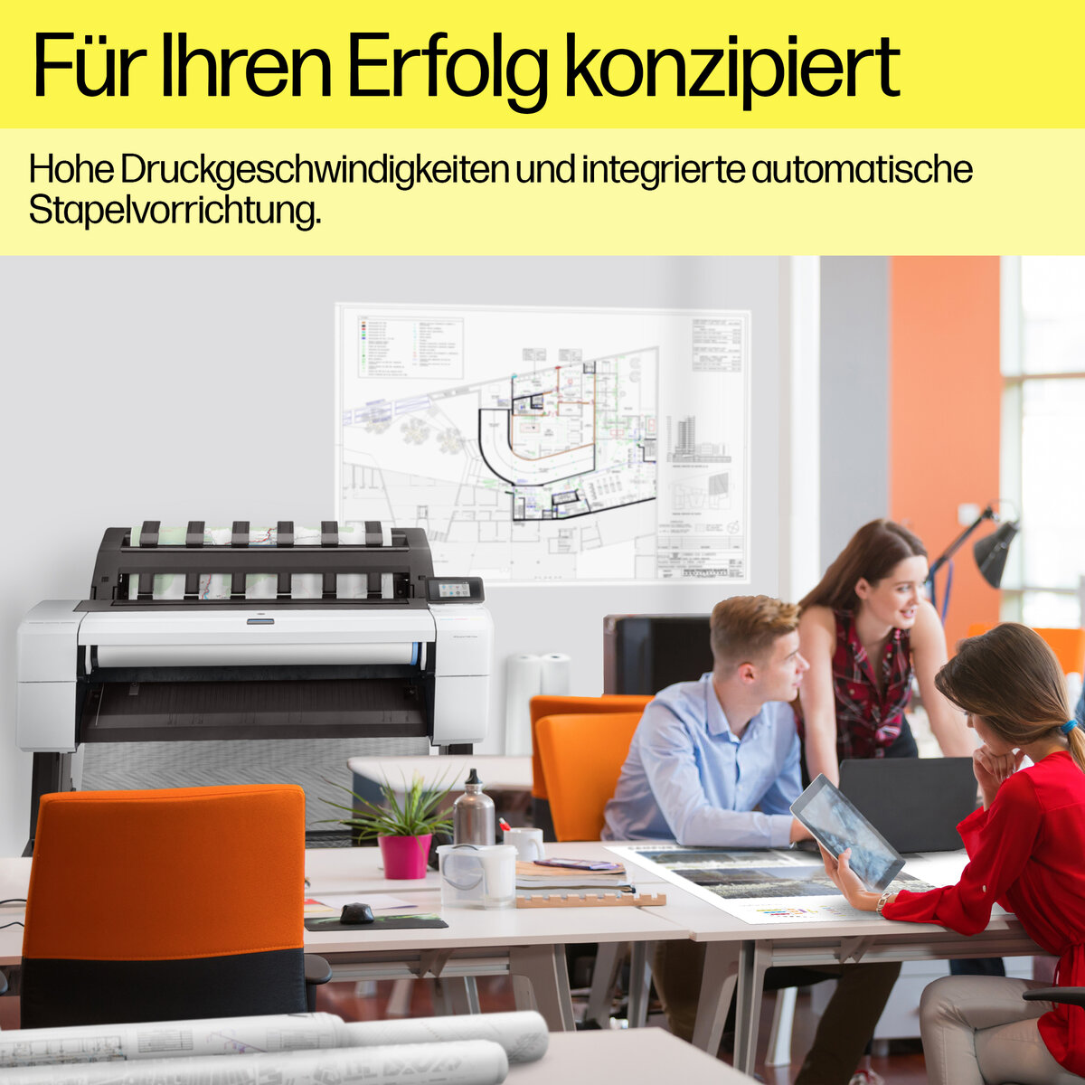 HP DesignJet T1600dr 36-in PostScript Printer – Tech Plus Inc